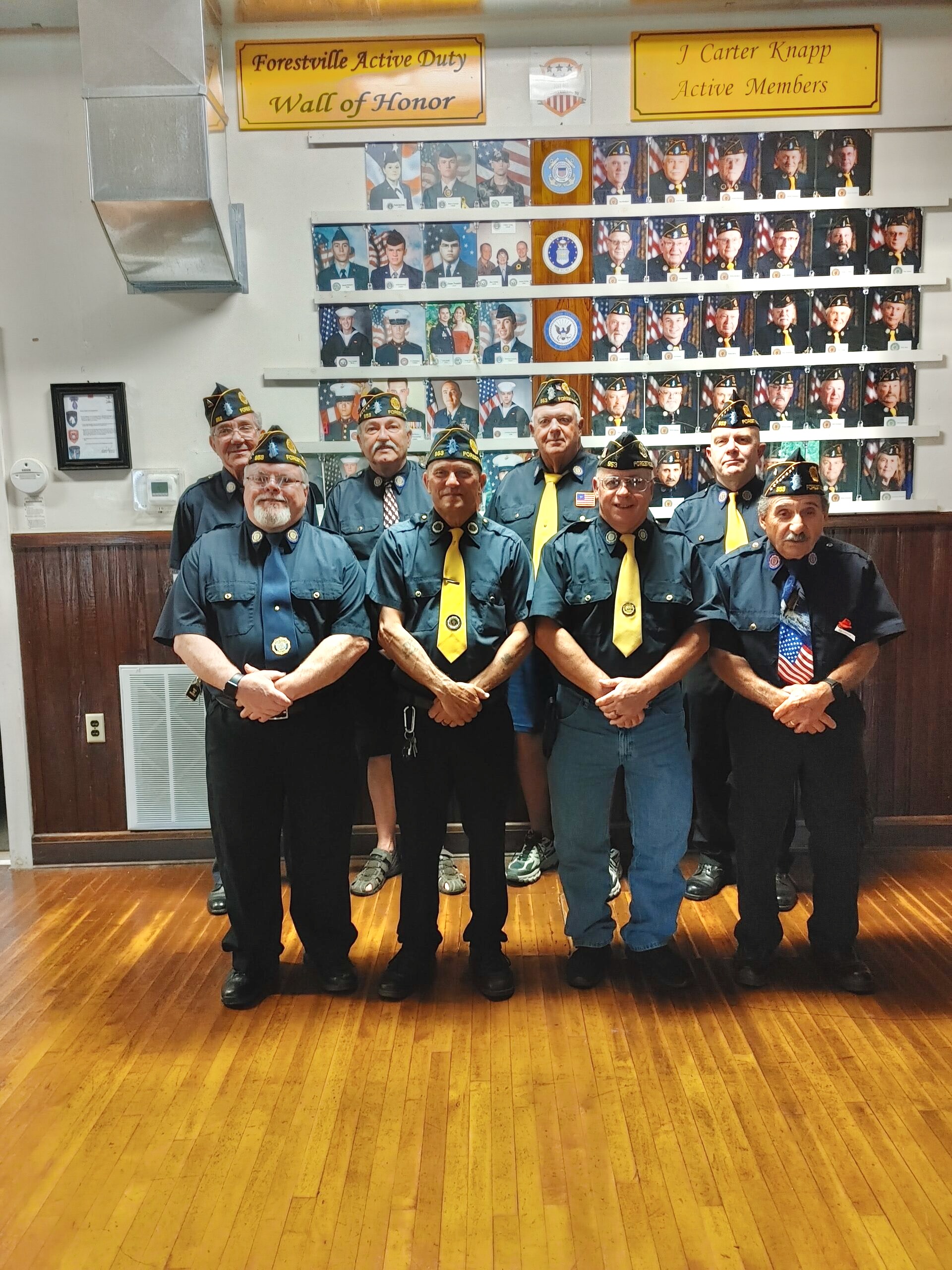 Forestville legion names officers | News, Sports, Jobs - Observer Today